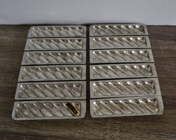 Vtg Metal Candy Bar Molds - Etsy