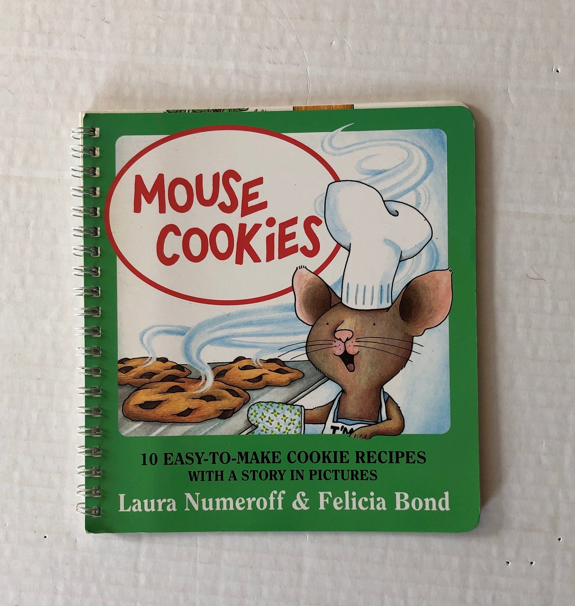 Mouse Cookies Recipe and Storybook Lot - Etsy