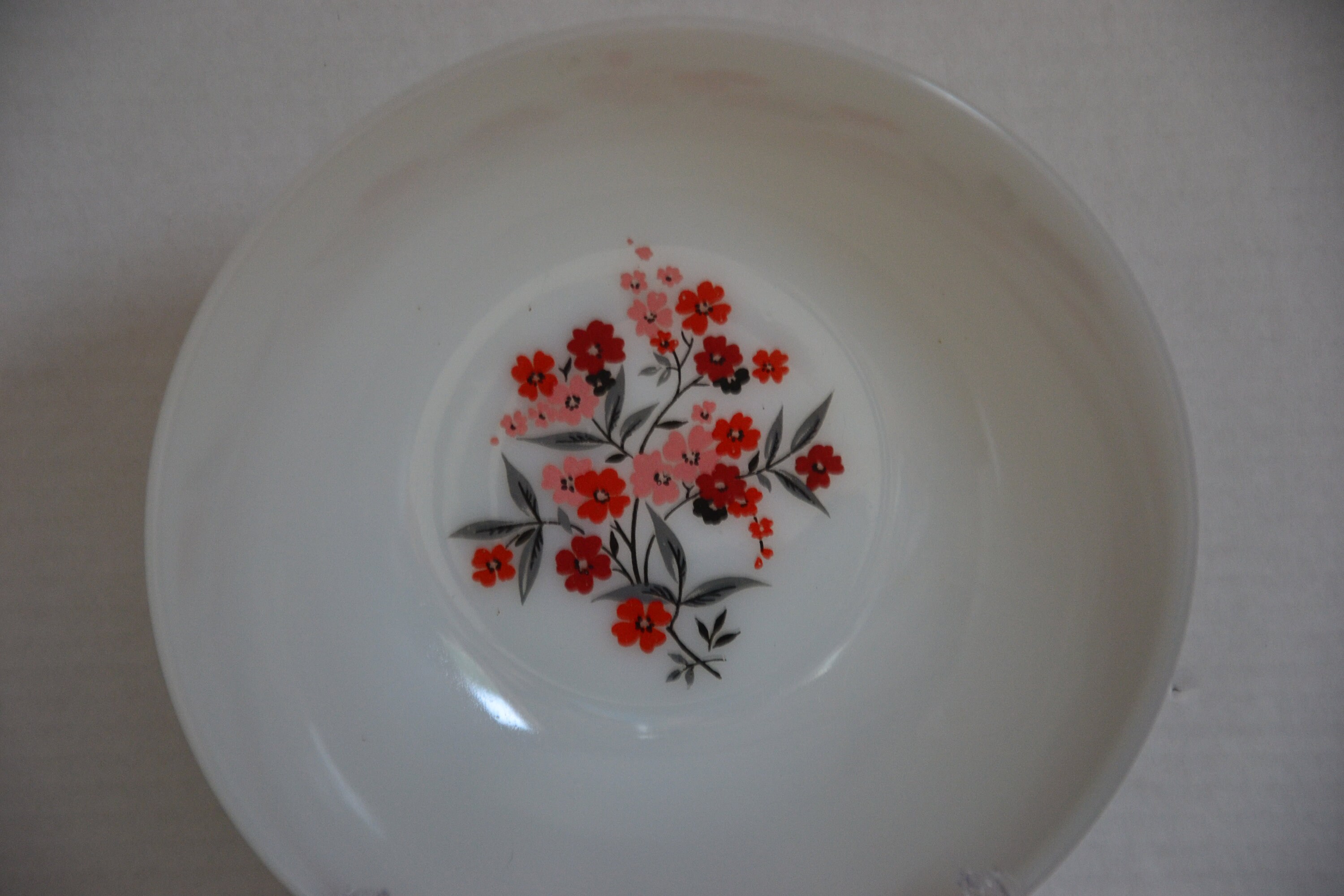 Fire King Primrose Serving Bowl - Etsy