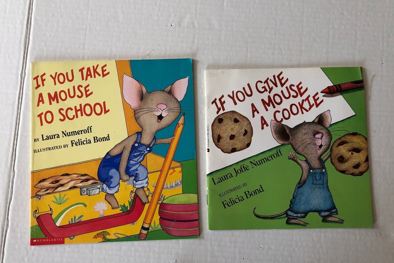 Mouse Cookies Recipe and Storybook Lot - Etsy