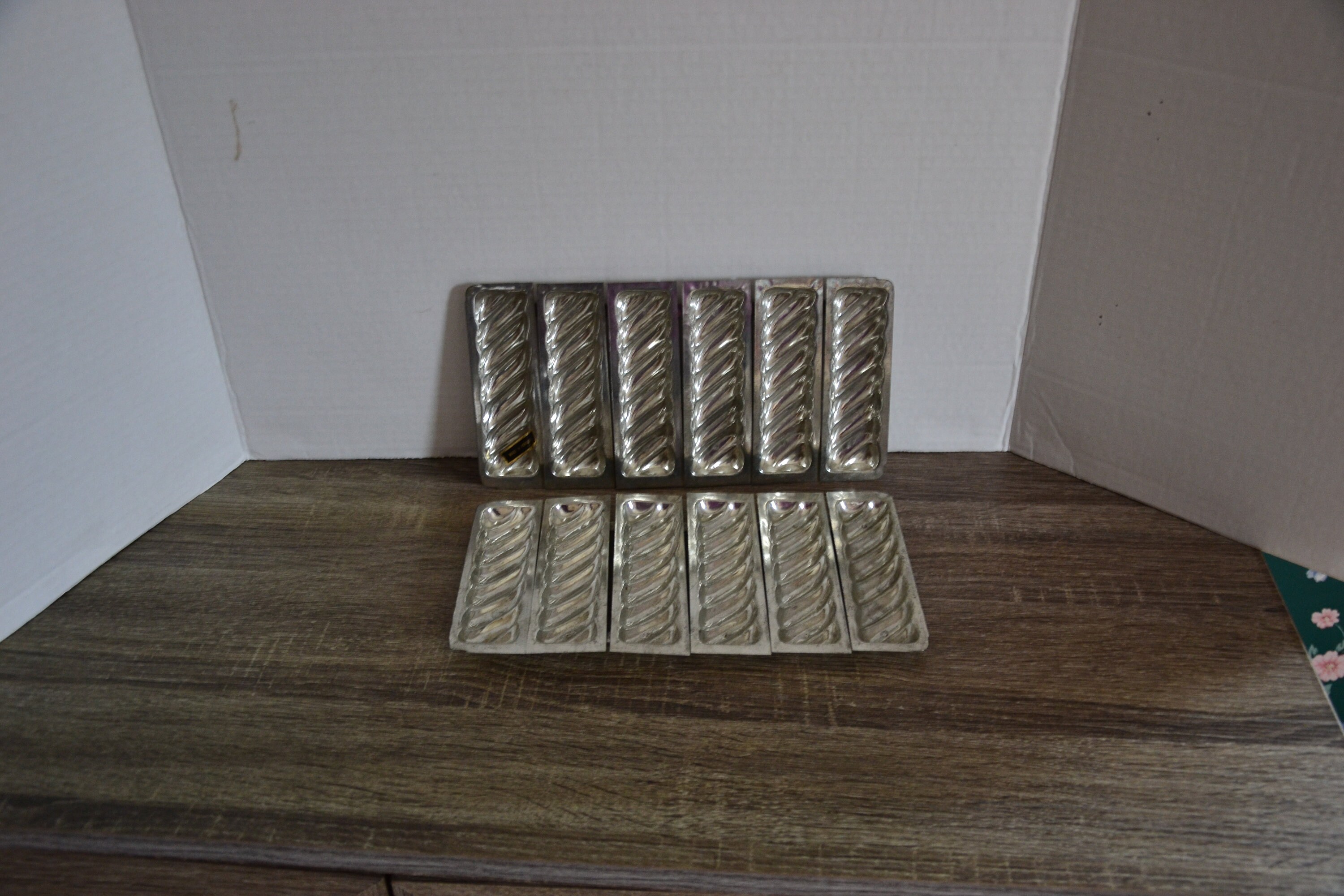 Vtg Metal Candy Bar Molds - Etsy