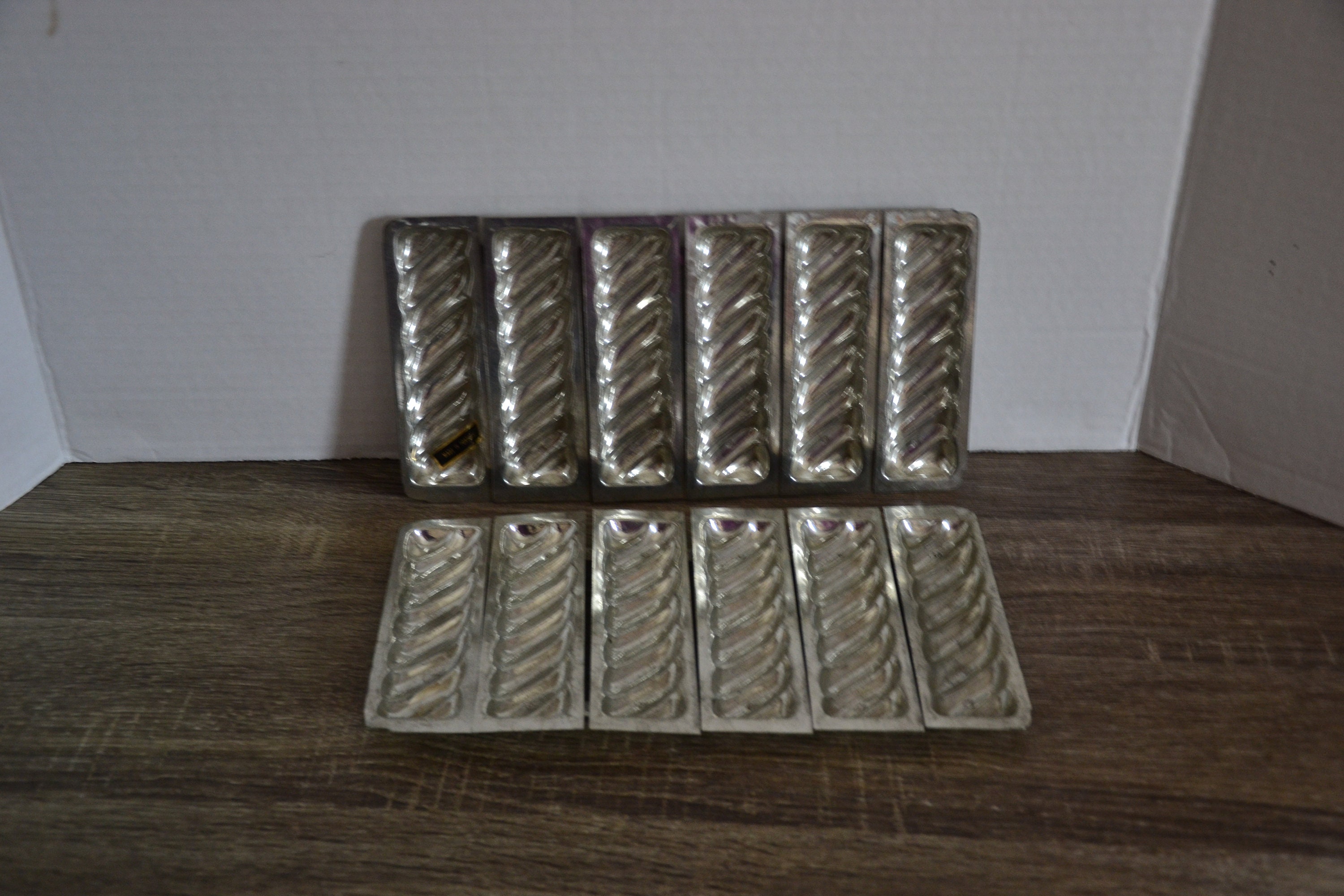 Vtg Metal Candy Bar Molds - Etsy