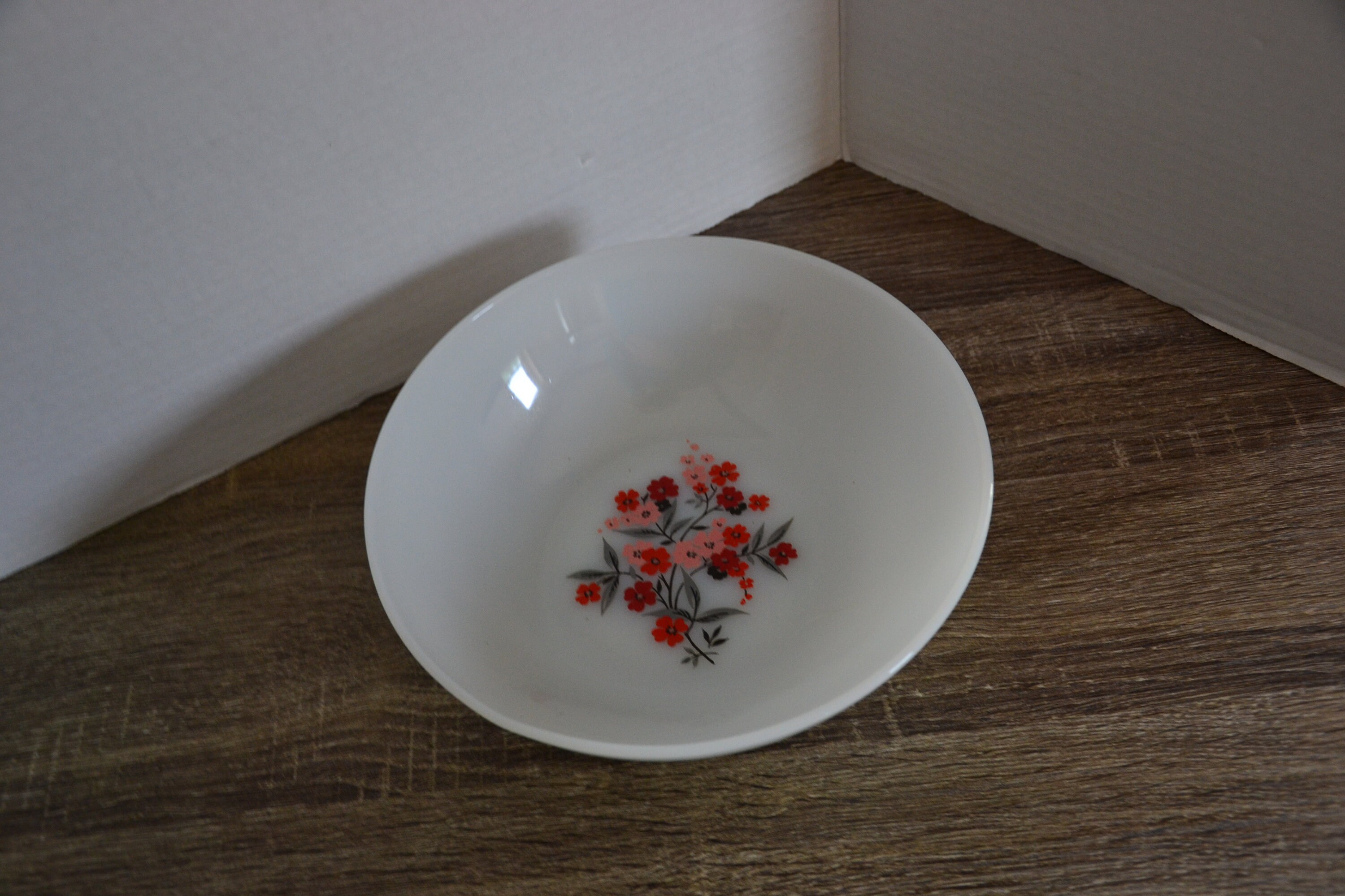 Fire King Primrose Serving Bowl - Etsy