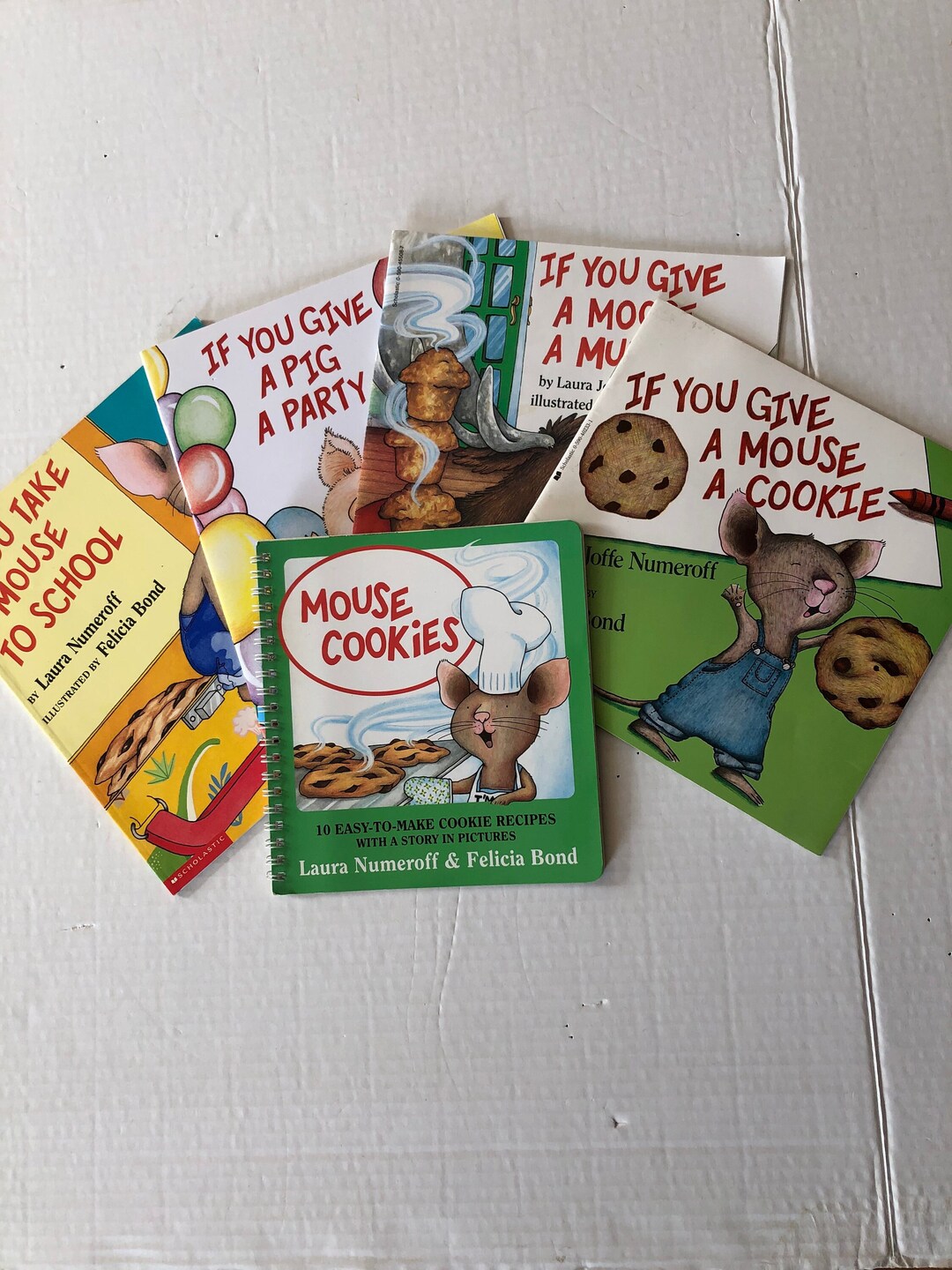 Mouse Cookies Recipe and Storybook Lot - Etsy