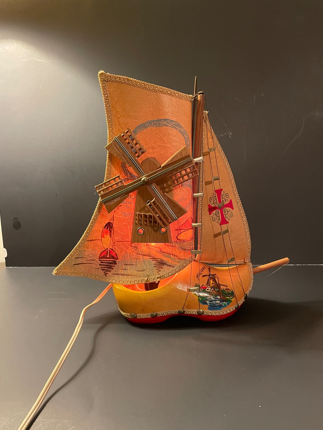 Wooden Lamp, Boat Night Light, Nautical Light, Nautical Night Light ...