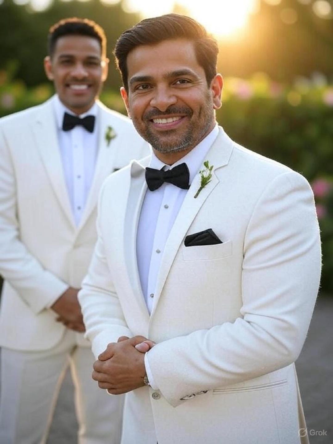 Groomsmen Suit off White, Cream, Ivory 2 Piece Suit, Perfect for ...