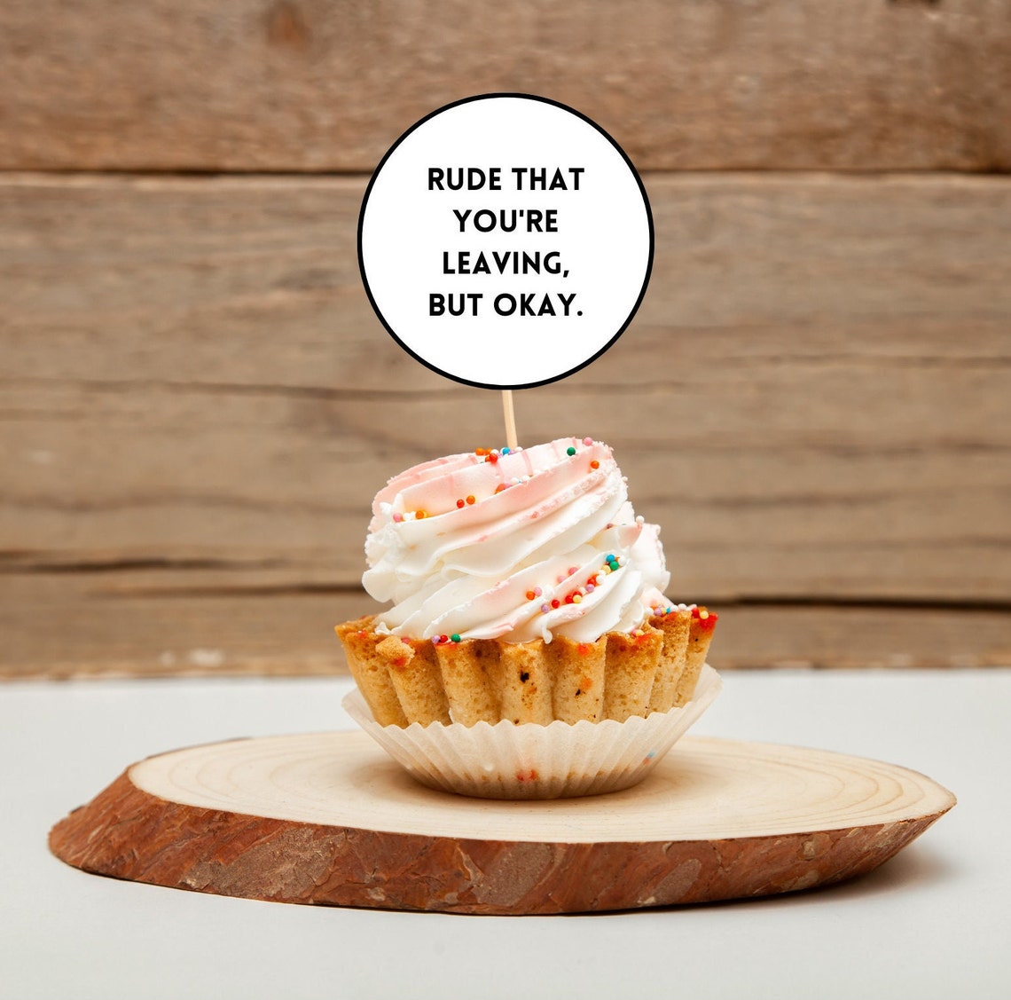 Sassy Goodbye Coworker Cupcake Toppers - Digital Download - Printable ...