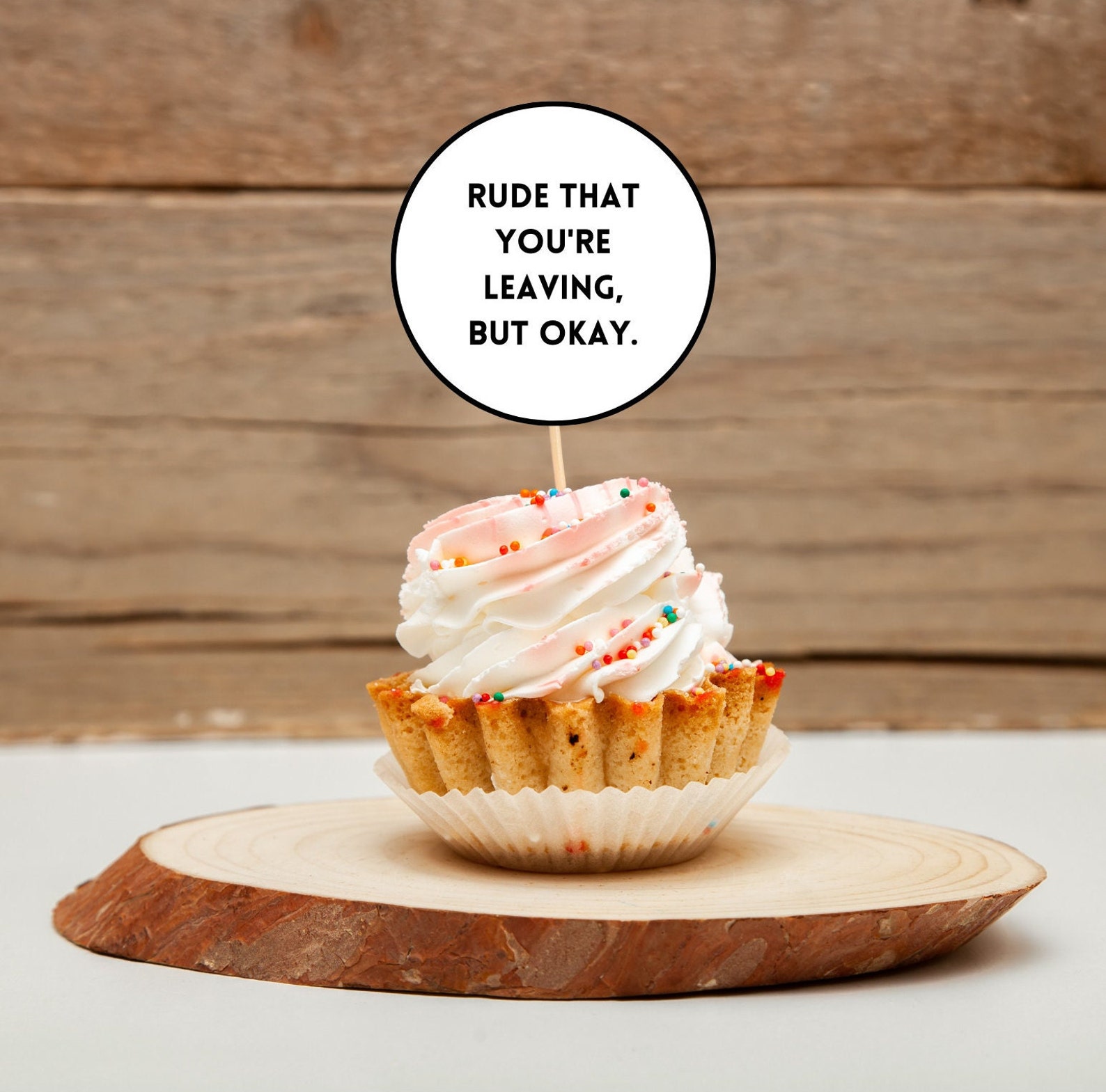 Sassy Goodbye Coworker Cupcake Toppers - Digital Download - Printable ...