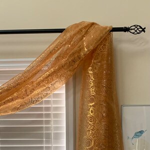 Scarf Valance - Etsy