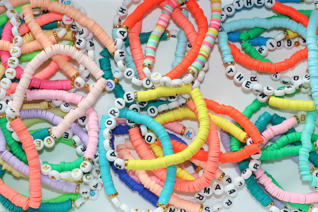Beaded Friendship Bracelets Albums Songs - Set of 5 10 or 20 - Class ...