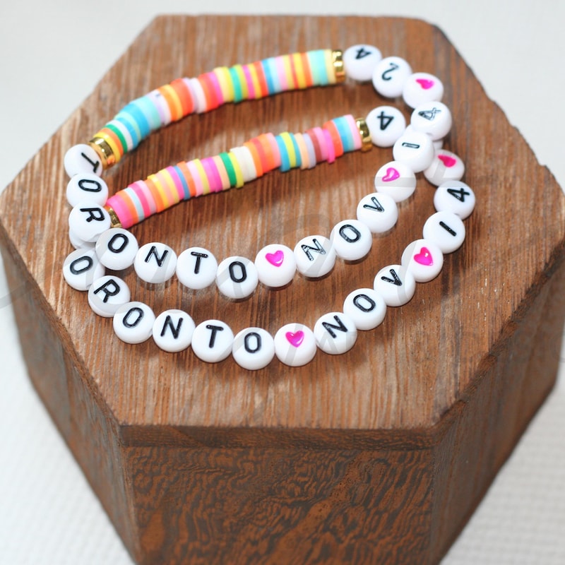 Custom Personalized Friendship Bracelet - Etsy