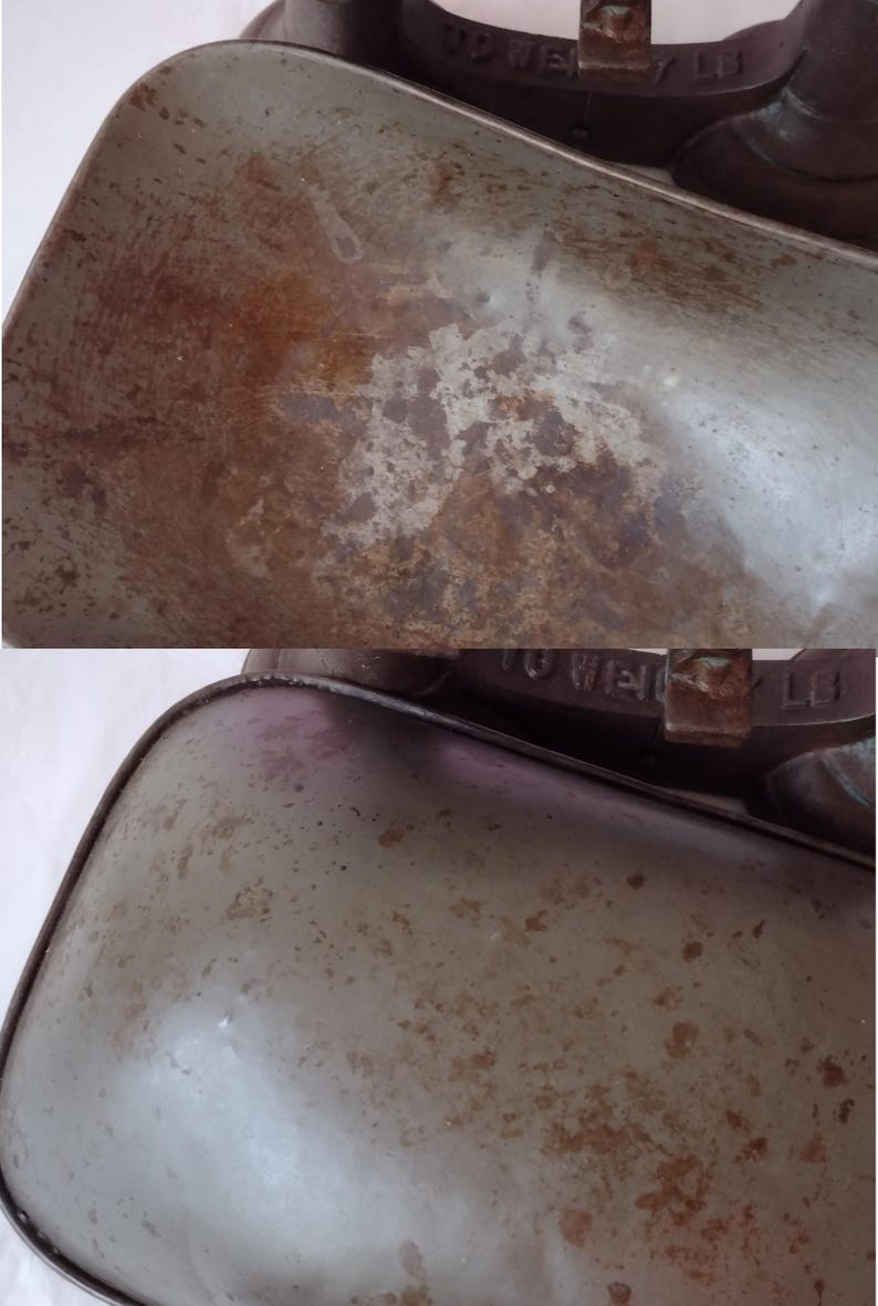 Vintage Cast Iron Balance Scales With 7 Stackable Imperial Weights - Etsy