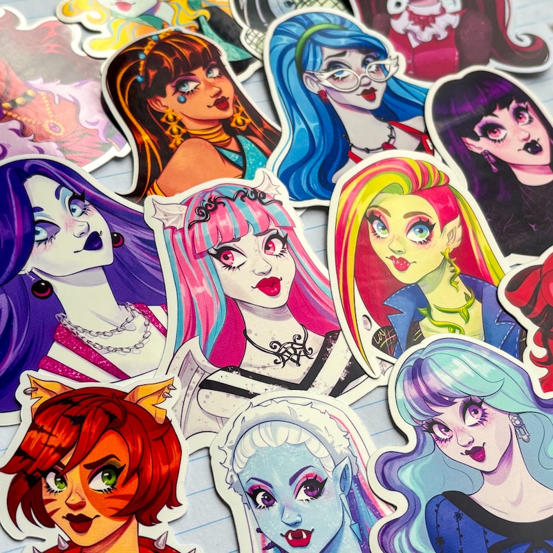 Monster High Sticker - Etsy