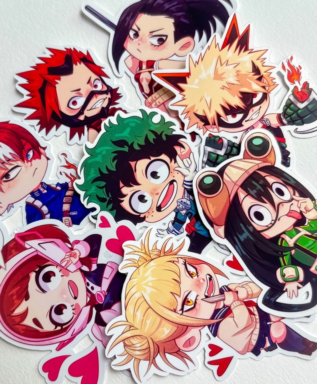 MY HERO ACADEMIA Anime Stickers - Water Resistant Vinyl Sticker ...
