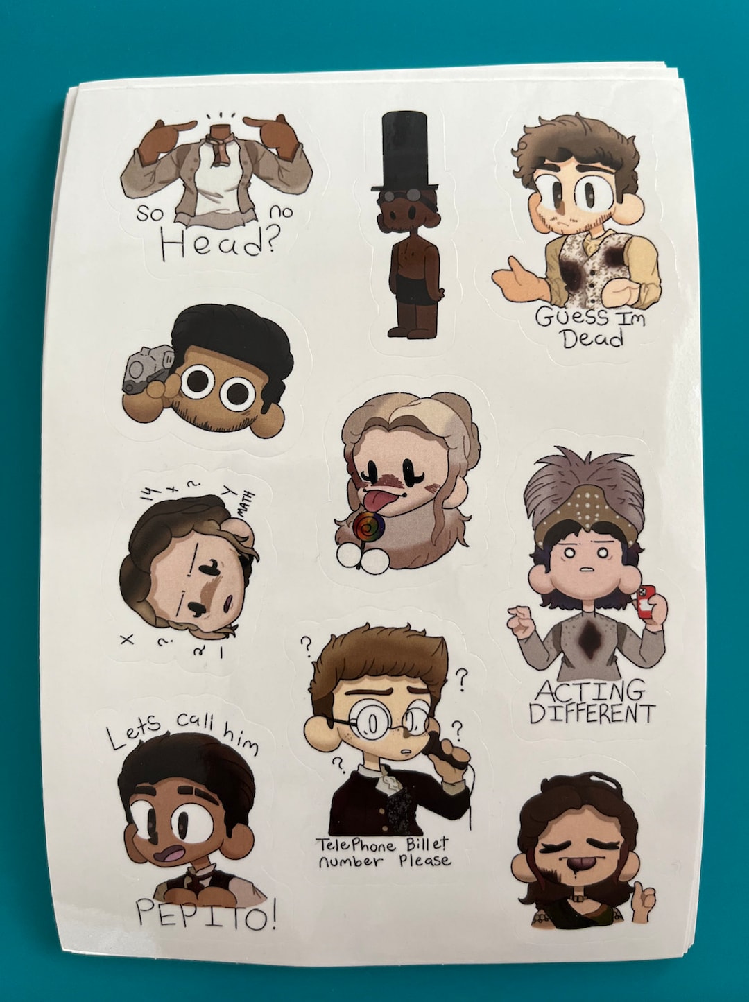Escape the Night Season 2 Sticker Sheet - Etsy