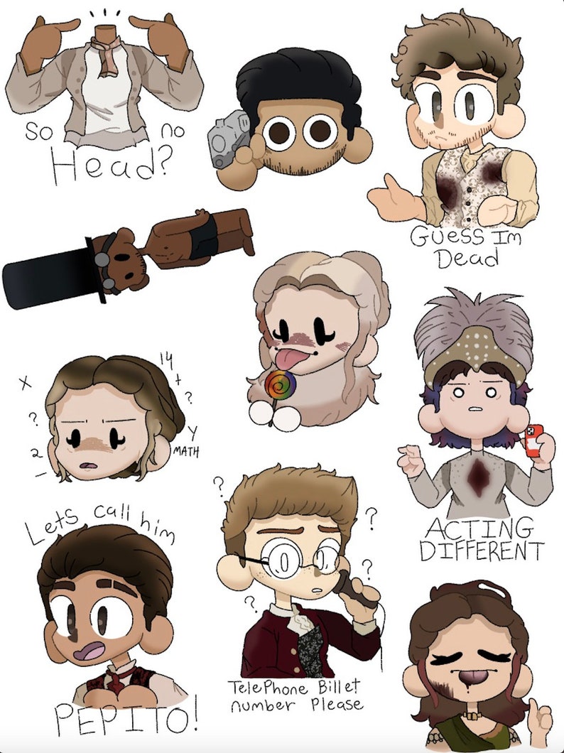 Escape the Night Season 2 Sticker Sheet - Etsy
