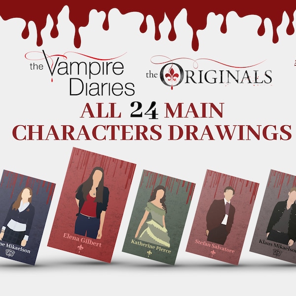 Tvd Svg - Etsy Australia