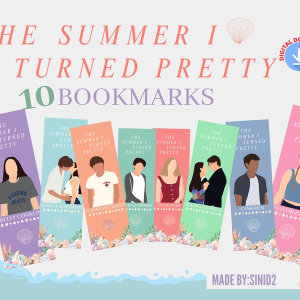 Summer I Turned Pretty Posters - Etsy