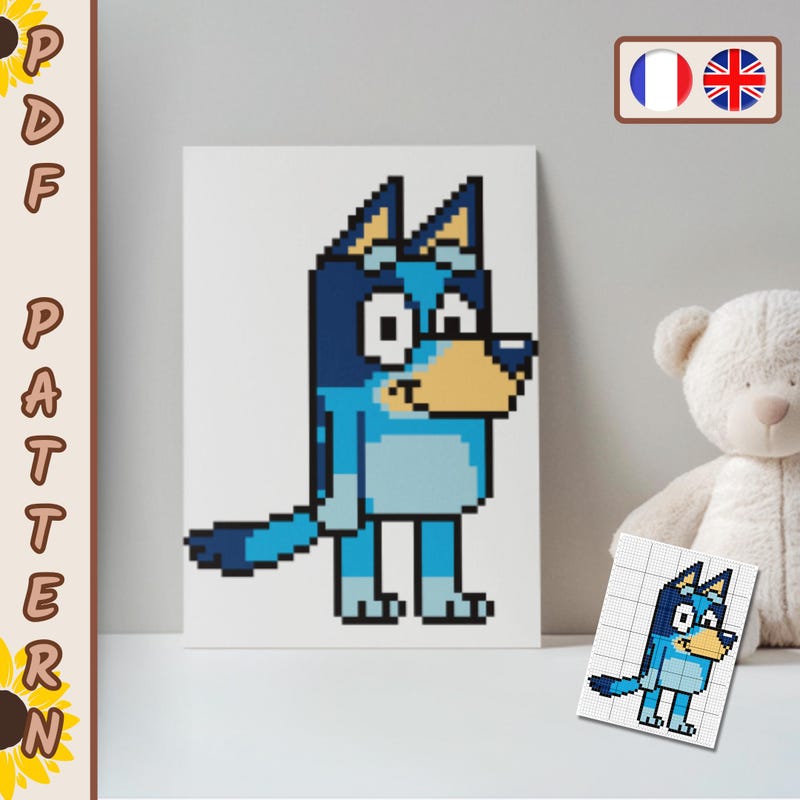 Bluey Crochet Pattern - Etsy
