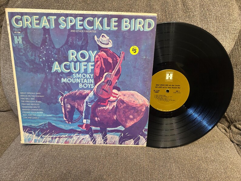 Roy Acuff - Great Speckle Bird and Other Favorites on Vinyl Record ...