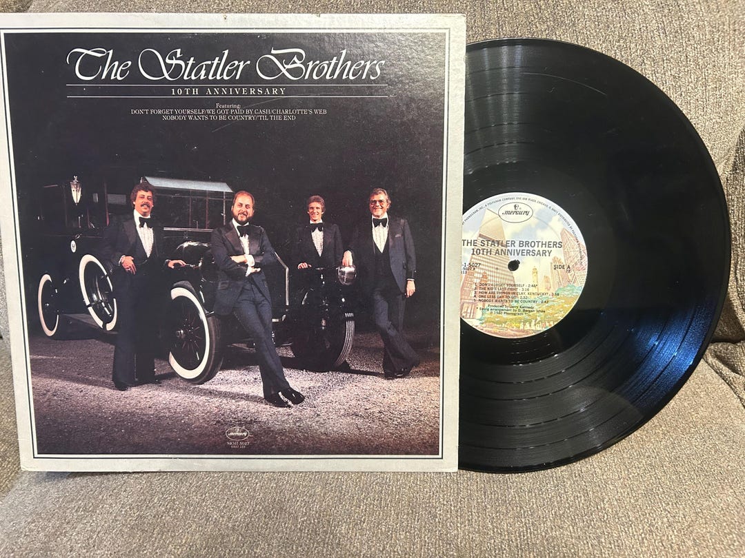 The Statler Brothers - 10th Anniversary - on Vinyl Record - Country ...