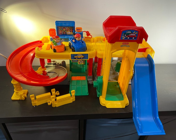 Fisher Price Little People Ramps Around Garage Play Set #B1832 - Etsy