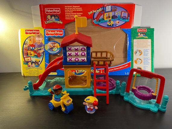 Fisher Price Little People Fun Sounds Playground Play Set | Etsy