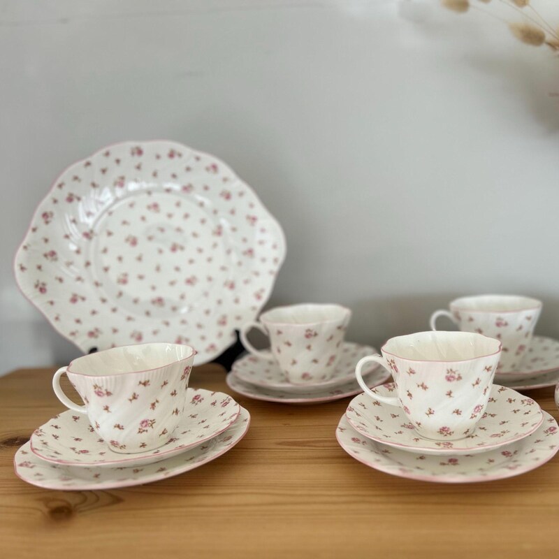 Pink Tea Set - Etsy