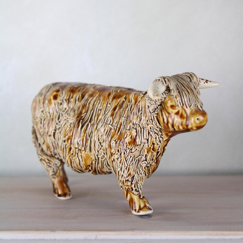 Cow Figurine - Etsy