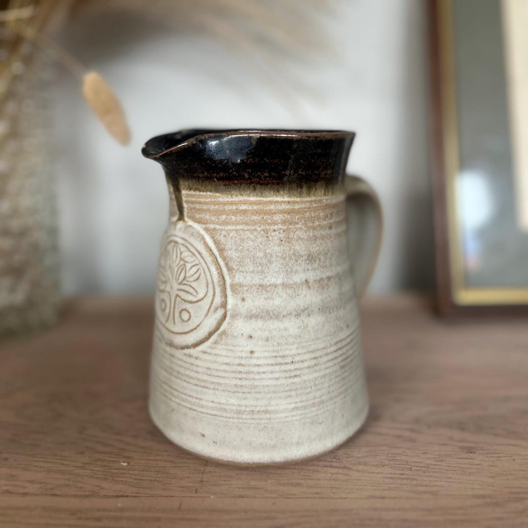 Cornish Rinsey Pottery Jug | Large Jug Vase | Cornish Pottery | Pitcher ...