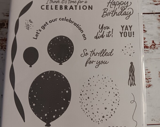 Stampin' Up Beautiful Balloons Stamp Set - Etsy
