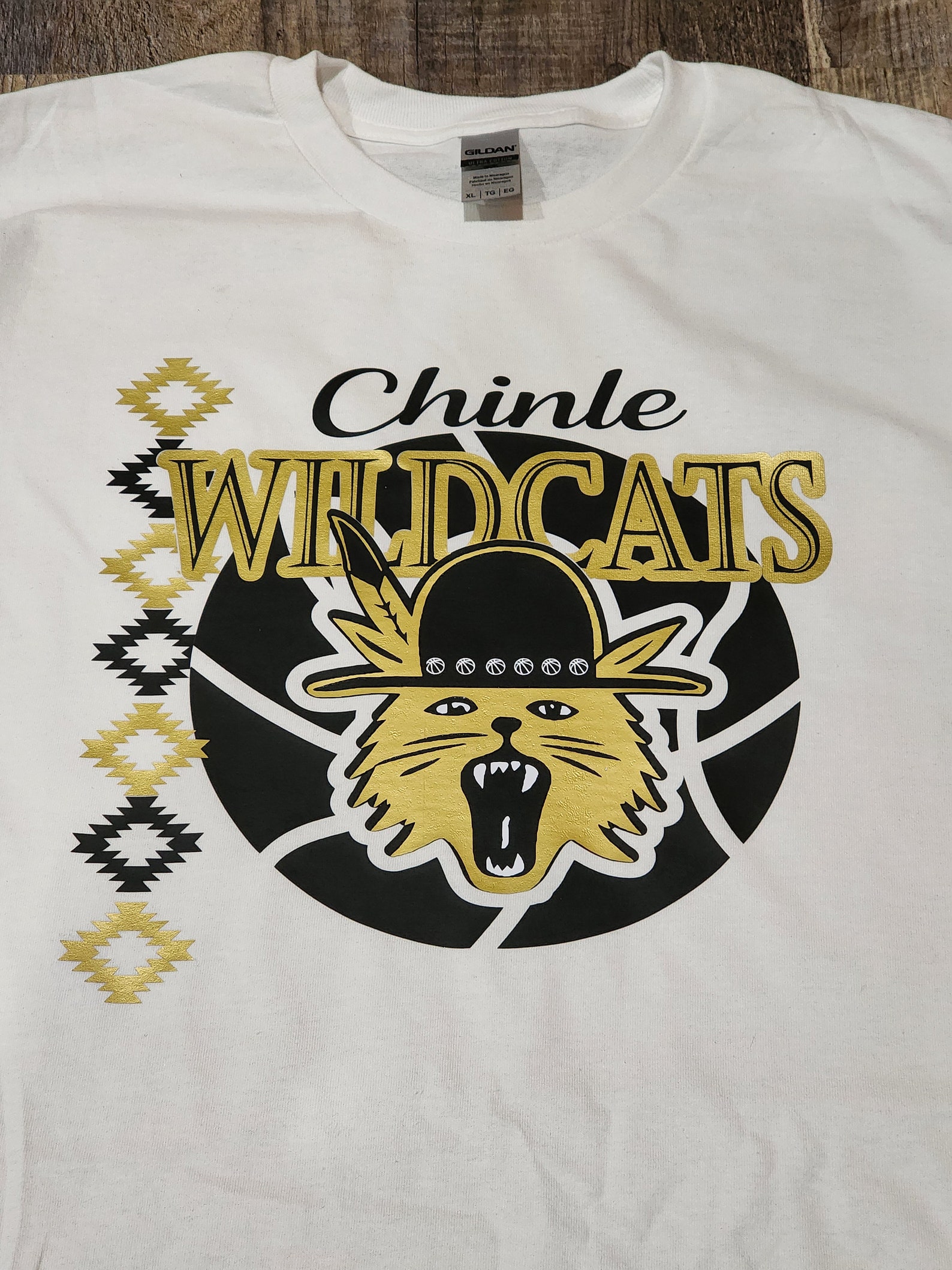 Chinle High School Basketball Shirts, Customizable, 2022 Wildcats ...