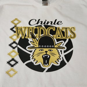 Chinle High School Basketball Shirts, Customizable, 2022 Wildcats ...