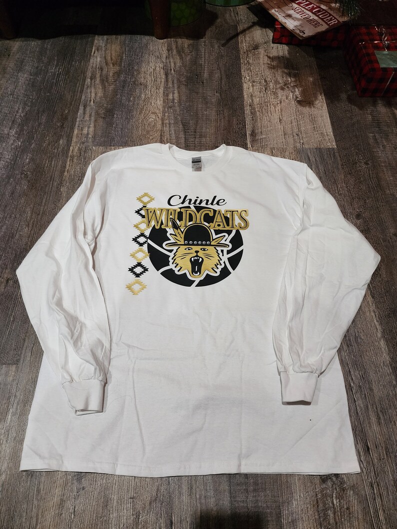 Chinle High School Basketball Shirts, Customizable, 2022 Wildcats ...