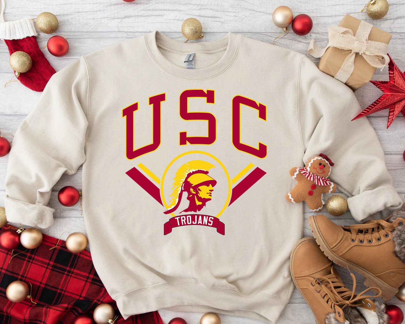 USC Football Sweatshirt, Retro USC Football Sweatshirt sold by Tring ...