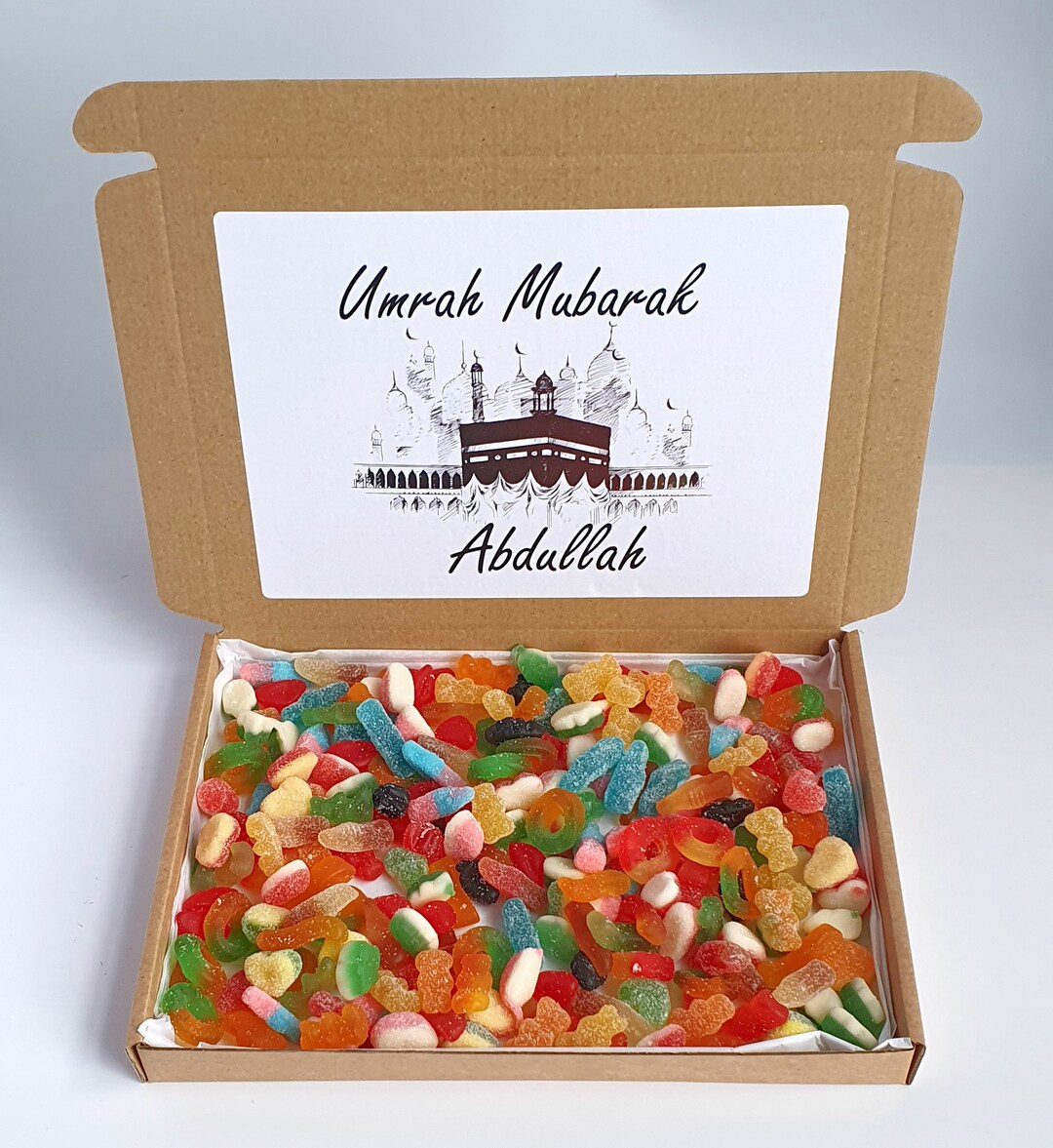 Umrah Mubarak Sweet Box | Hajj Mubarak Sweets | Eid Mubarak Sweets ...