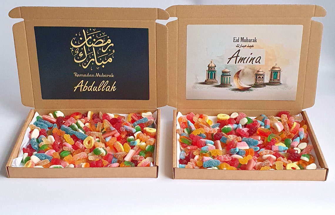 Ramadan Mubarak Sweet Box Eid Mubarak Sweet Box Ramadan - Etsy UK