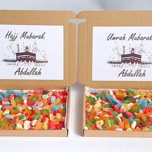 Hajj Mubarak Sweet Box | Umrah Mubarak Sweets | Eid Mubarak Sweets ...