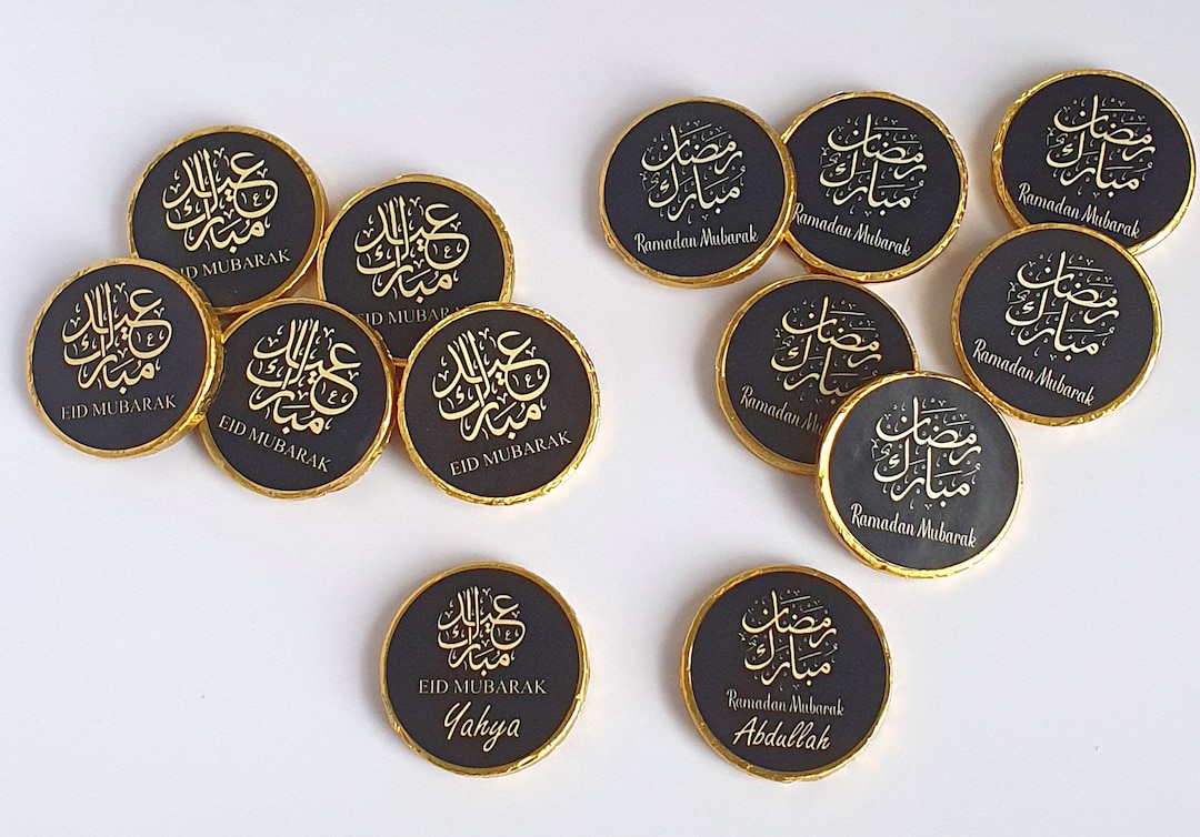 Ramadan Mubarak | Eid Mubarak Chocolate Coins | Ramadan and Eid ...