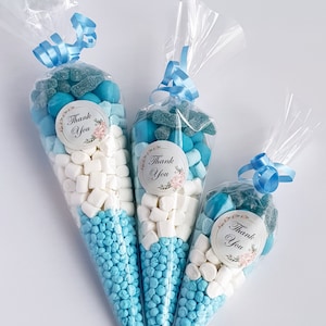 Personalised Pre Filled Halal Sweet Cones | Bridal Shower | Birthday ...