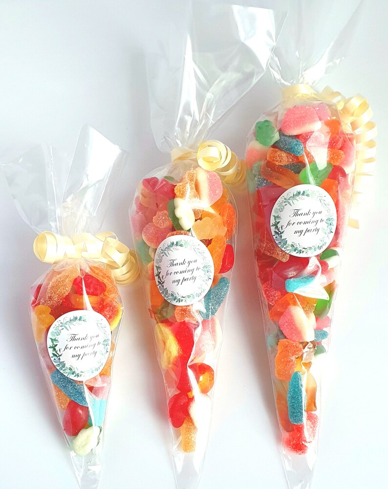 Pick N Mix Halal Sweet Cones Party Favours Personalised - Etsy UK