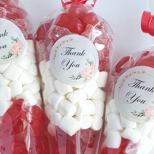 Personalised Pre Filled Halal Red Sweet Cones for Parties, Events and ...