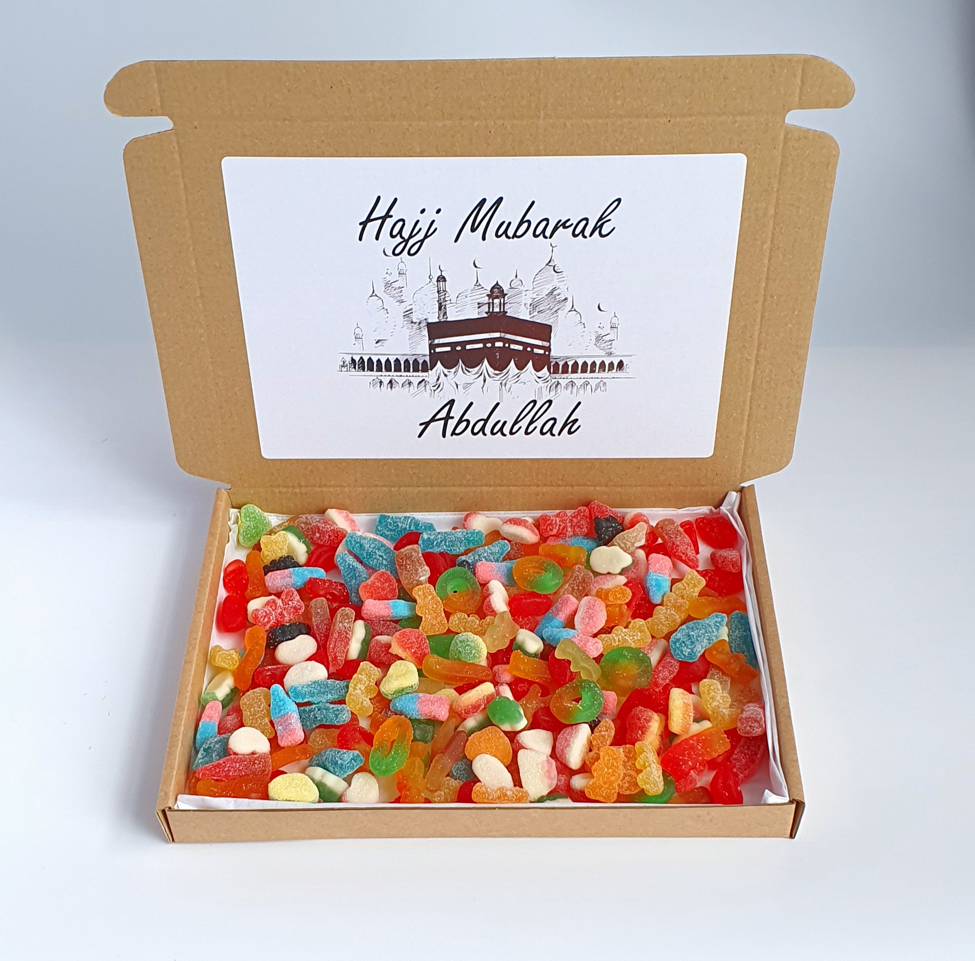 Hajj Mubarak Sweet Box Umrah Mubarak Sweet Box Eid Mubarak - Etsy