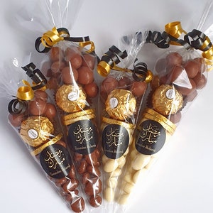 Ramadan Mubarak Ferrero Rocher Sweet Cones | Eid Mubarak Sweet Cones ...