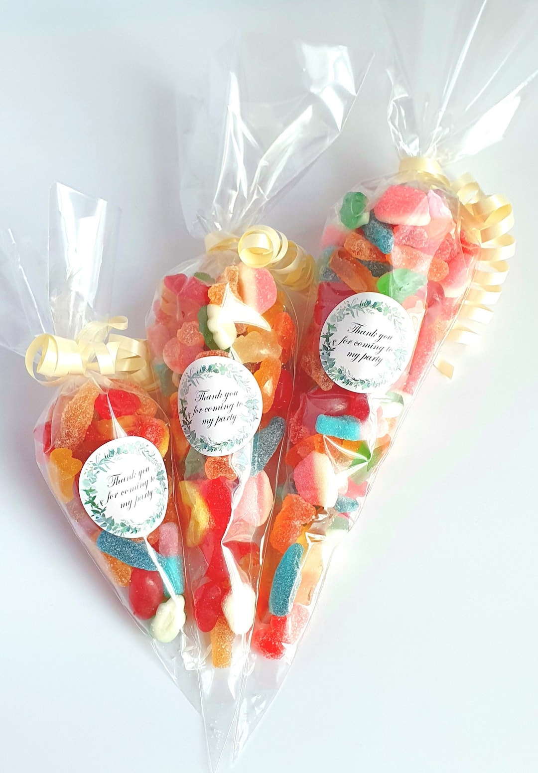 Pick N Mix Halal Sweet Cones | Party Favours | Personalised Pre Filled ...