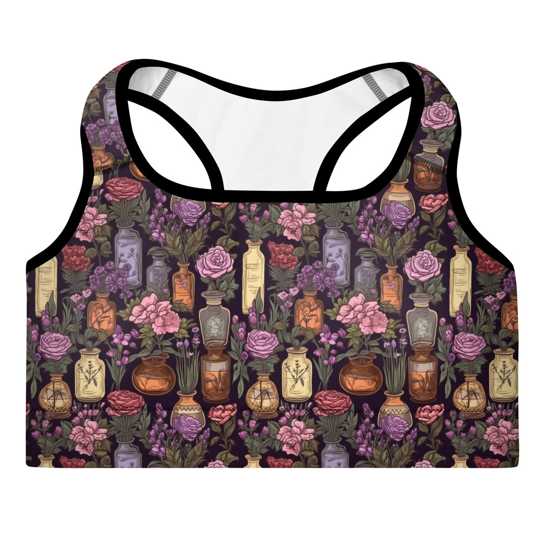 Witch's Potions Padded Sports Bra - Etsy