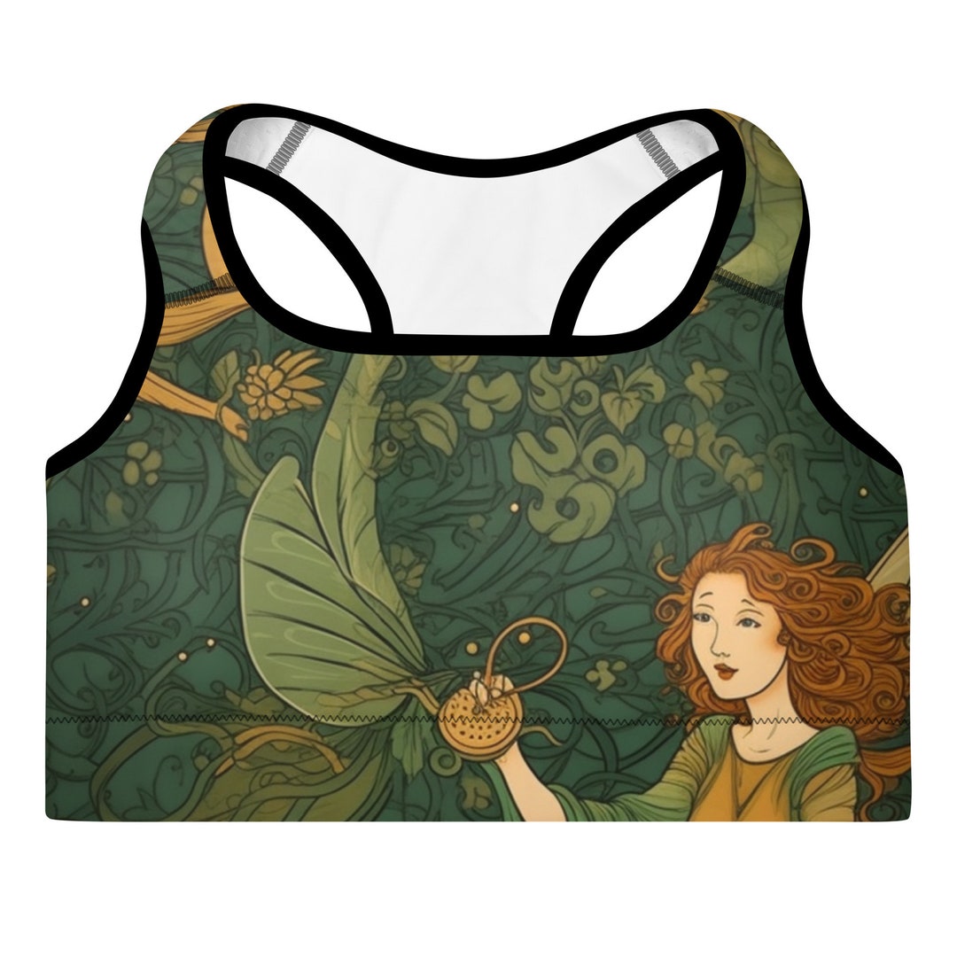 Celtic Fae Tuatha Dé Danann Fairy Padded Sports Bra - Etsy