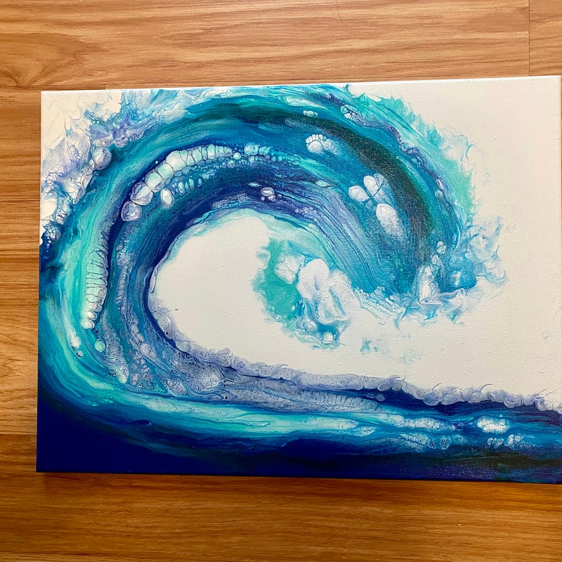 Fluid Art Painting - Etsy