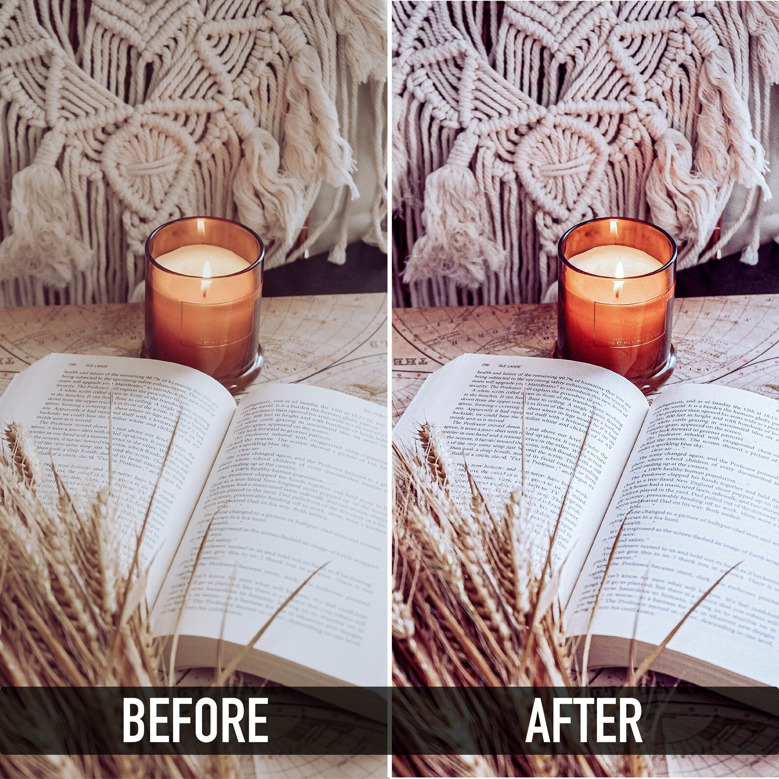 25 BOOKSTAGRAM Preset | Bookstagram Props| Bookstagram Template| Light ...