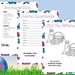Easter Spring Game Printable Bundle Printable Easter Spring Games for ...